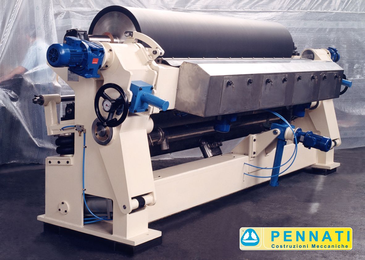 Patinatrici per l'industria cartaria - Pennati Costruzioni Meccaniche